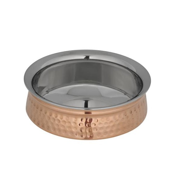 SS ROSE GOLD HAMMERED HANDI LARGE – Clover Sri Lanka